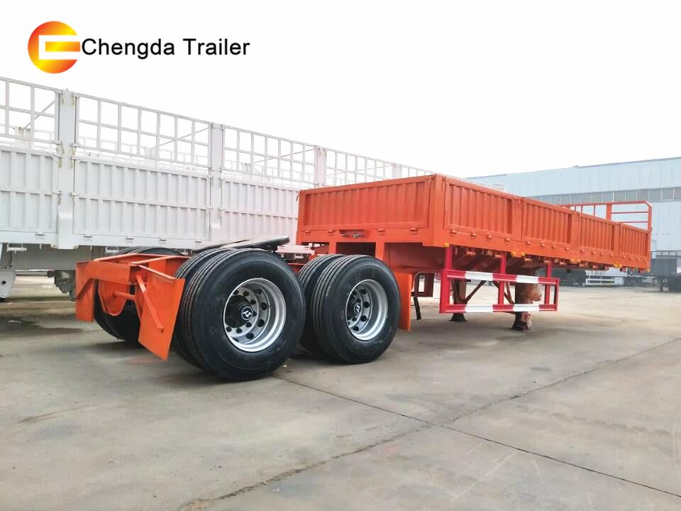 2 Axle Interlink Double Combination Trailer Exported To Madagascar ...